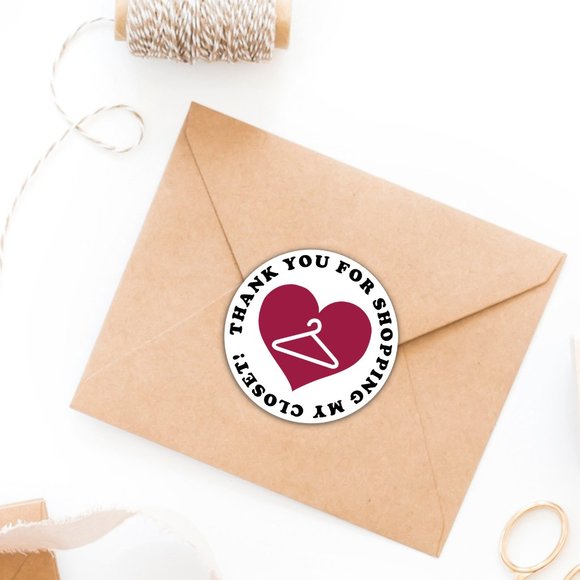 majesticfeline | Office | 96 Posh Packaging Sticker Labels 2 Round ...